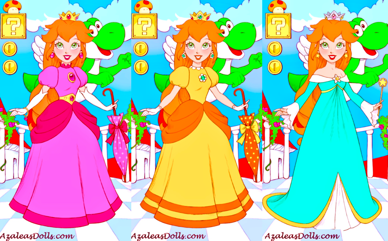 BMFM - Ginger as Super Mario princesses by IrishWhoGirl on DeviantArt