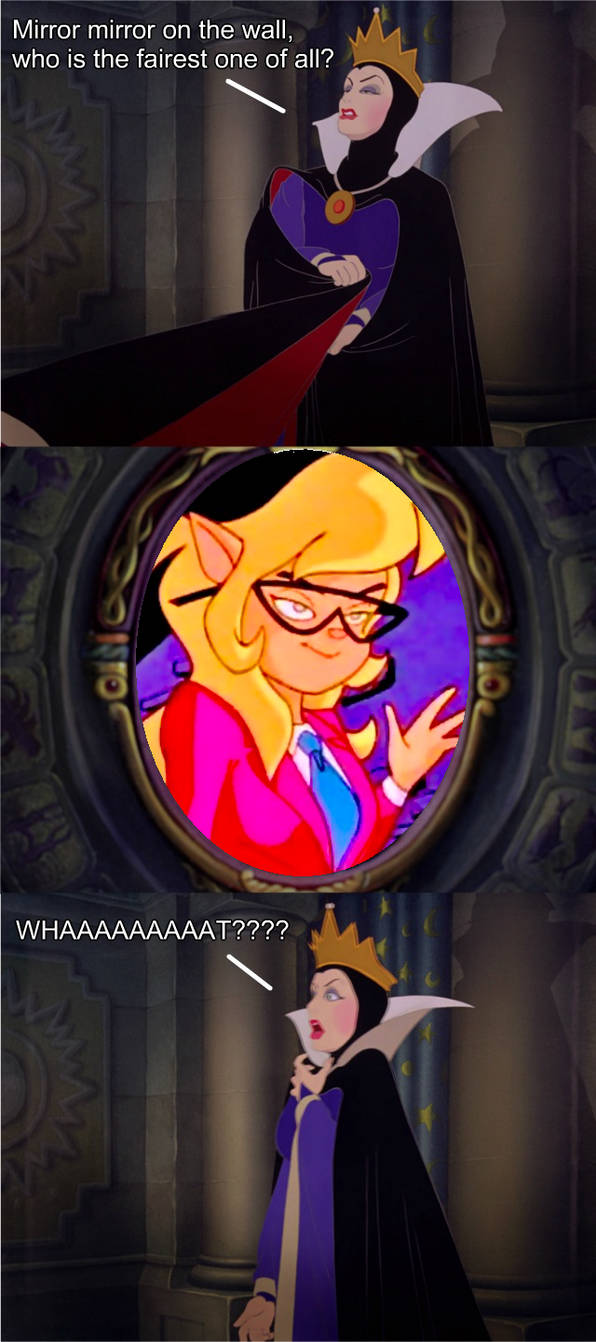 Callie Briggs makes the evil queen jealous by IrishWhoGirl on DeviantArt