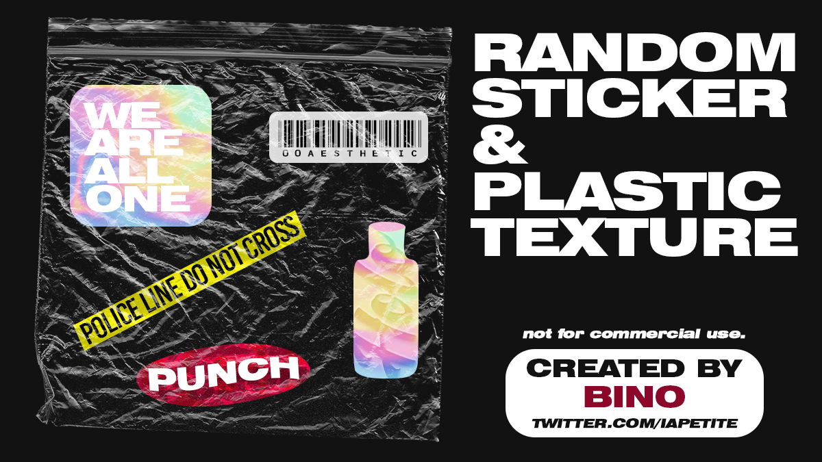 Random Sticker and Plastic Texture by Bino by Iapetite on DeviantArt