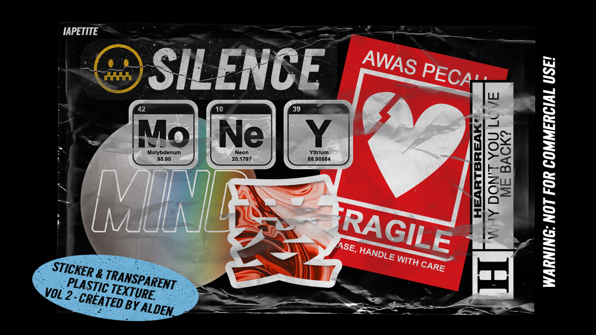 Sticker and Transparent Plastic Texture by Alden by Iapetite on DeviantArt