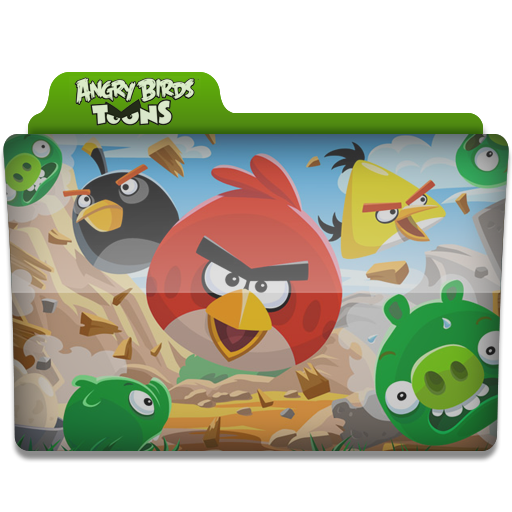 Angry Birds Toons TV Series Folder by kimojee on DeviantArt