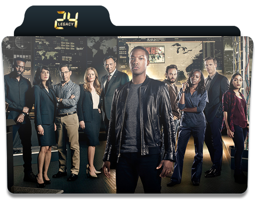 24: Legacy TV Series Folder Icon by kimojee on DeviantArt