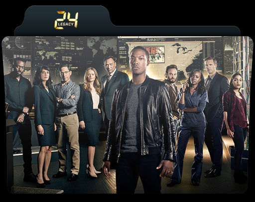 24: Legacy TV Series Folder Icon by kimojee on DeviantArt