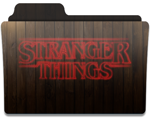 Stranger Things TV Series Folder Icon by kimojee on DeviantArt