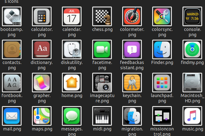 Big Sur All Icons by Vincent09086 on DeviantArt