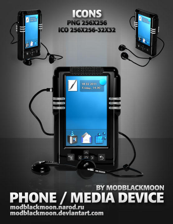 MB Phone Media Device by modblackmoon on DeviantArt