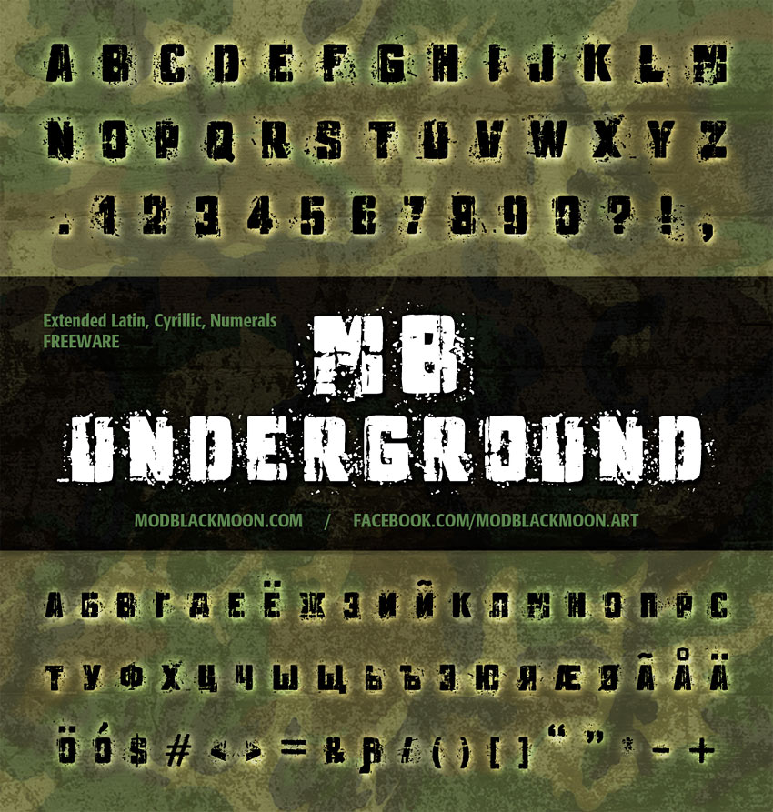 MB Underground | Grunge Font by modblackmoon on DeviantArt