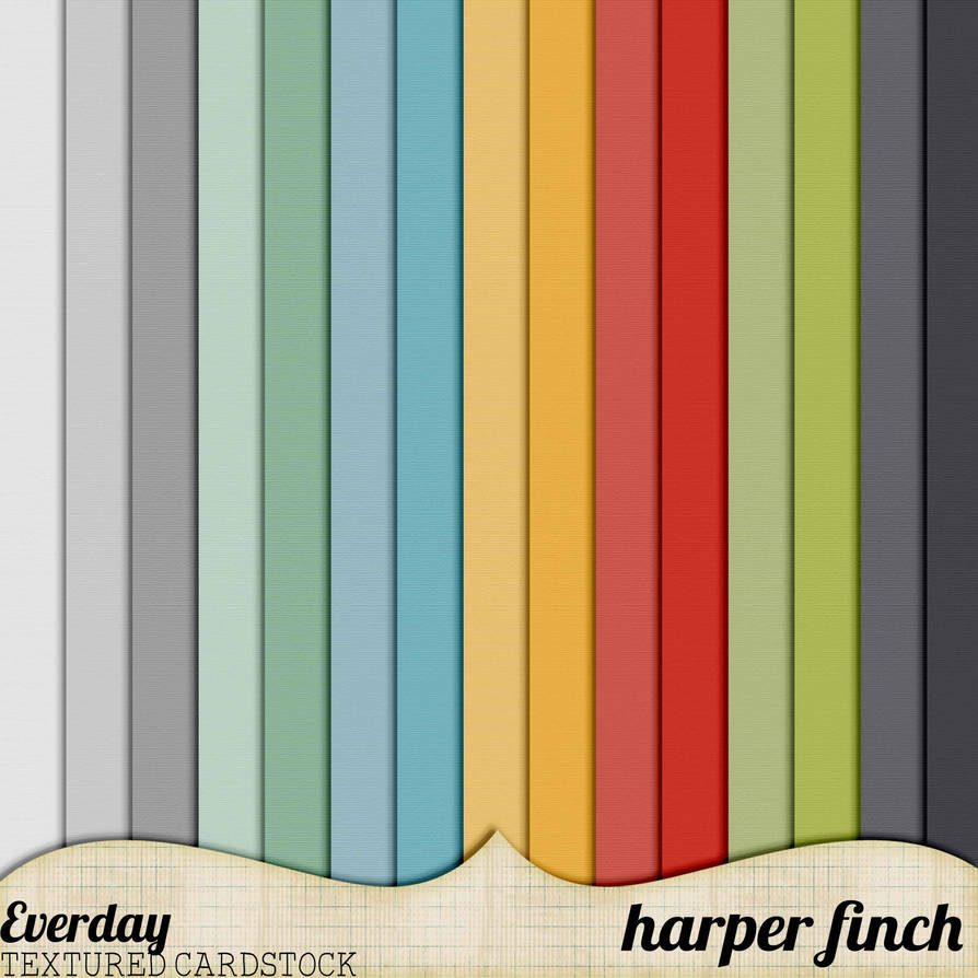 Everyday Bonus Textured Cardstock by Harper Finch by harperfinch on ...