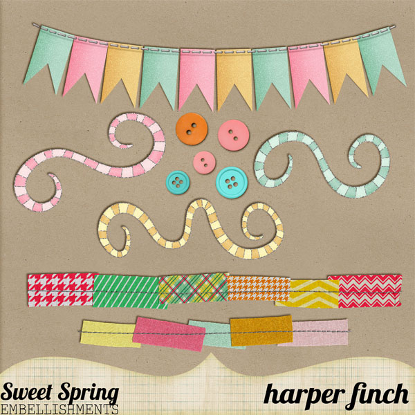 Sweet Spring Embellishments by harperfinch on DeviantArt