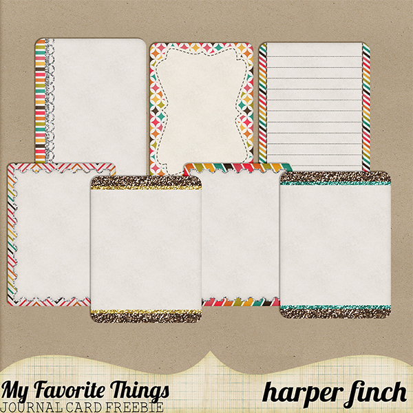 My Favorite Things Freebie by harperfinch on DeviantArt