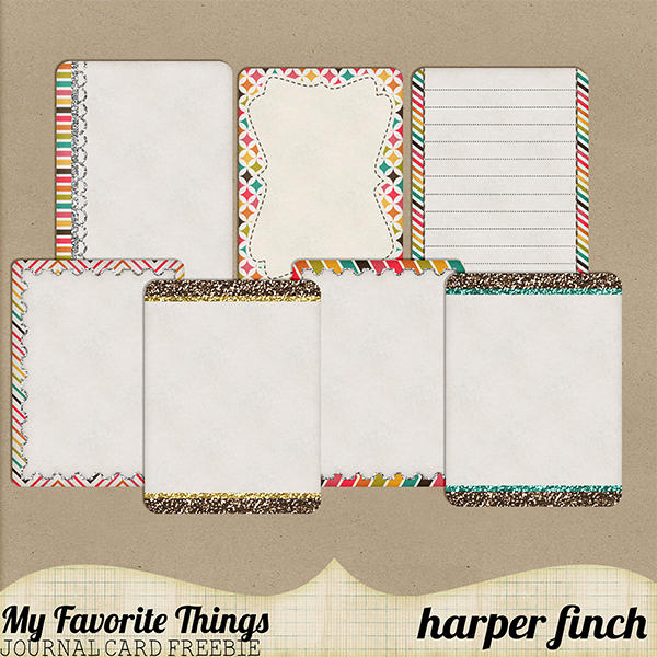 My Favorite Things Freebie by harperfinch on DeviantArt