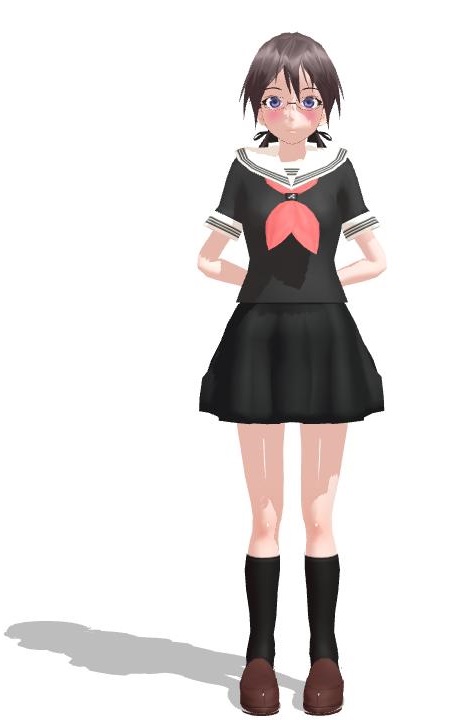 MMD Model Yoko DL by tutorialBr on DeviantArt