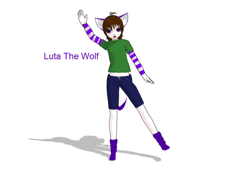 Luta The Wolf MMD model by BlueDragon-99 on DeviantArt