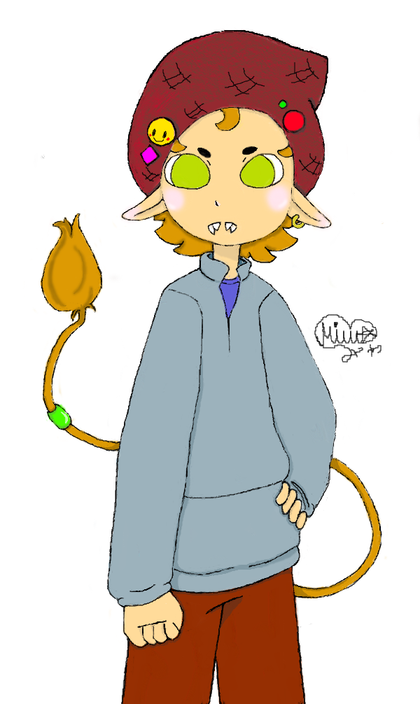 Demon kid by yoitekirali on DeviantArt