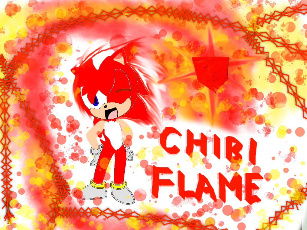Chibi Flame Wallpaper by ThomasAnimated on DeviantArt