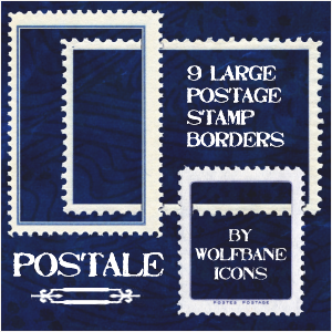 Postale Postage-Stamp Borders by jordannamorgan on DeviantArt