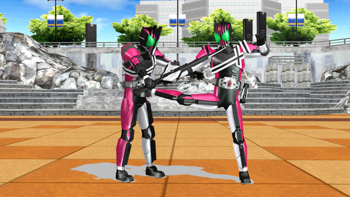 [MMD]FINAL ATTACK RIDE! DECADE! [UPDATED] by handashin on DeviantArt