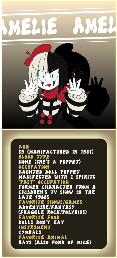 MSA Profile #1 : Amelie by KarmicIllusion on DeviantArt
