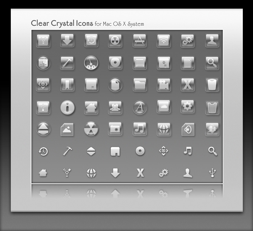 Clear Crystal Icons and Installer by marsmuse on DeviantArt