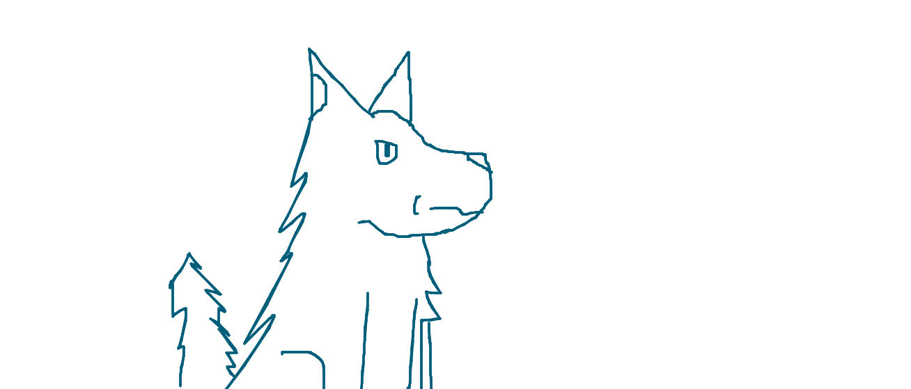 SUPER BAD DRAWLING OF WOLF by FoxfaceLovegood on DeviantArt