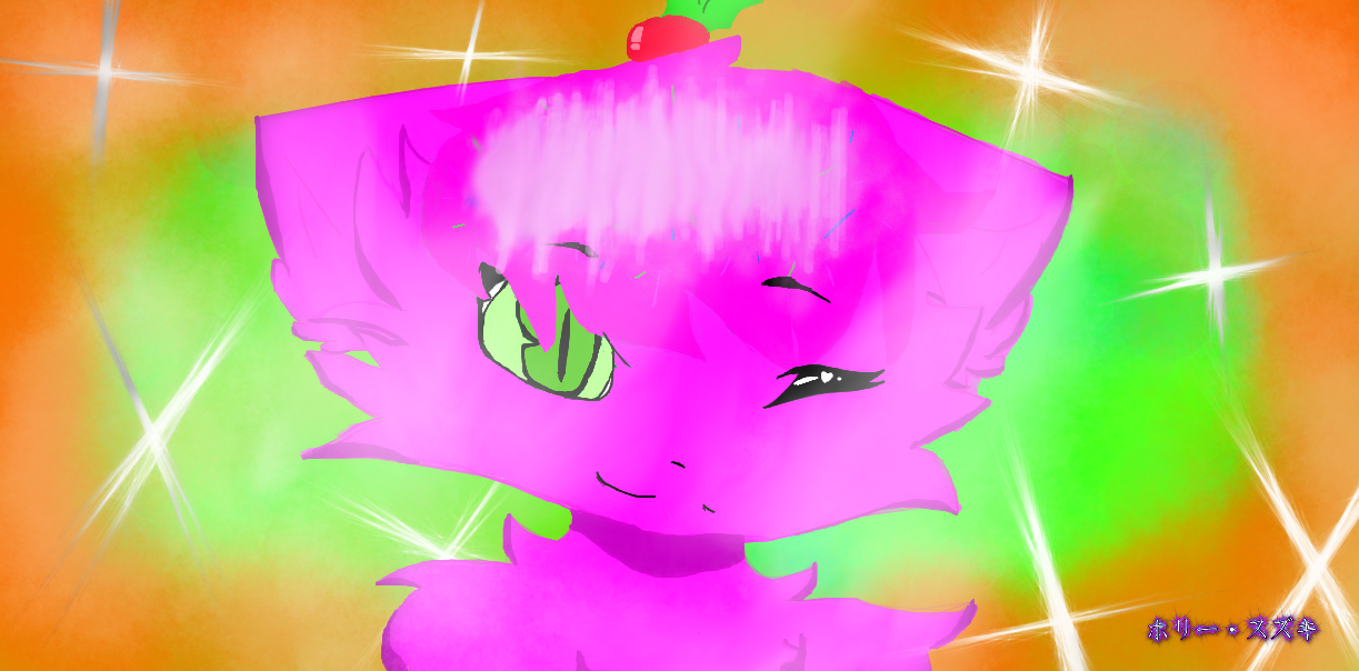 cupcake the cat sans wife/girlfriend fan art by HollySuzuki on DeviantArt