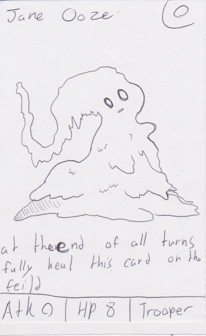 jane ooze card by lorenzokcomics on DeviantArt