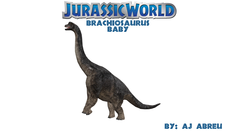 Jurassic World Brachiosaurus Baby by GorgonGorgosaurus on DeviantArt