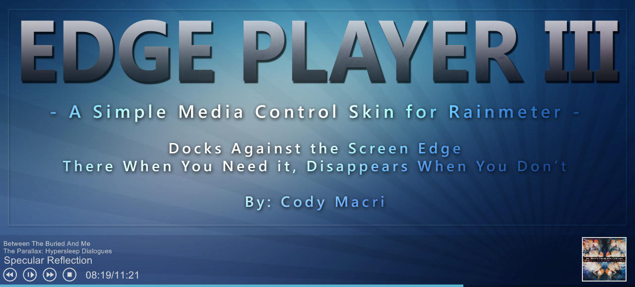 Edge Player 3.0 by CodyMacri on DeviantArt