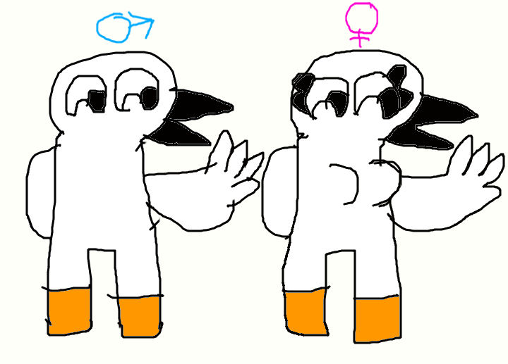 My rainbow birds base by anesaia on DeviantArt