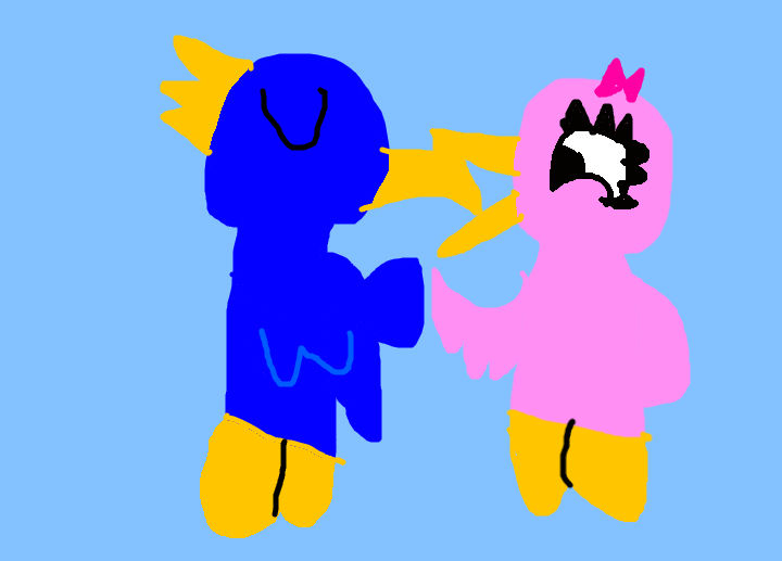 Blue x pink by anesaia on DeviantArt