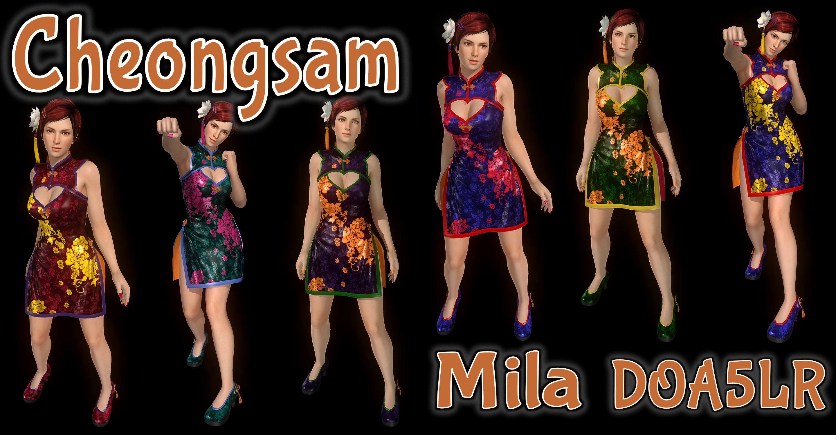 Mila - Cheongsam MI - DOA5LR Mod by CascadeHush on DeviantArt
