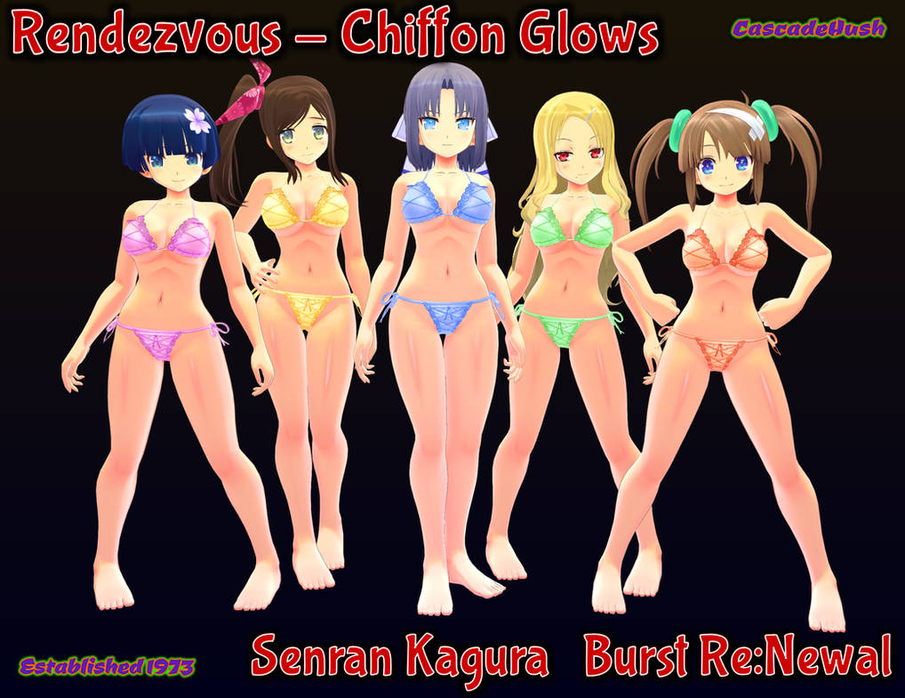 Mod: Senran Kagura - Rendezvous Chiffon Glows by CascadeHush on DeviantArt