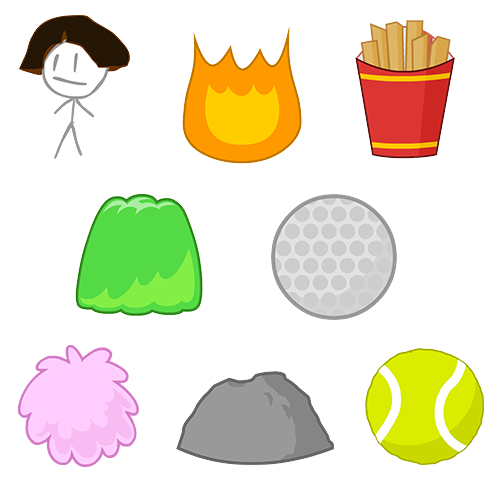 BFDI - BFDIA: ''Team No-Name'' by LSilvaPT on DeviantArt