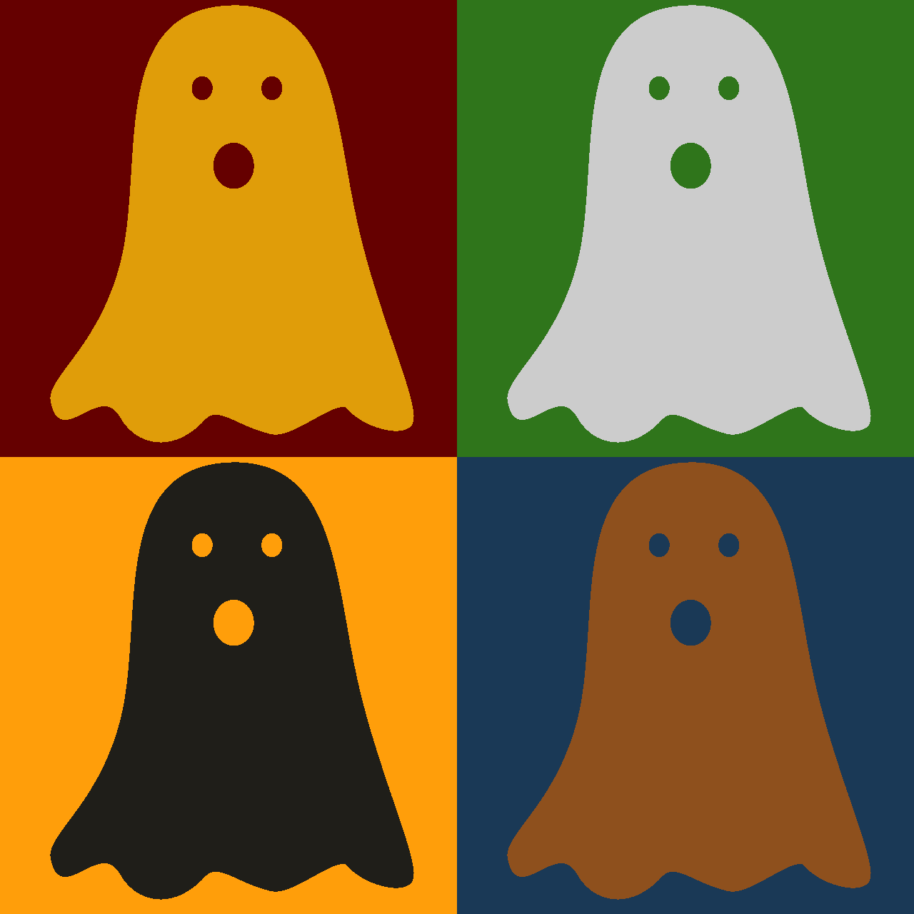 Ghosts (Hogwarts Colors) by carlover1 on DeviantArt