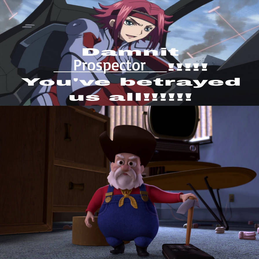 Kallen is Angry at Stinky Pete by carlover1 on DeviantArt