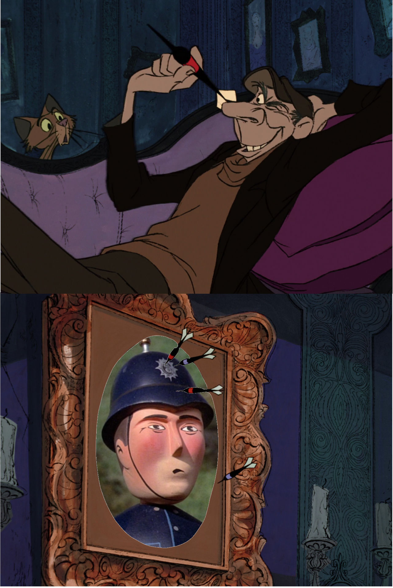 Jasper Throws Darts at a Picture of the Sodor Cop by carlover1 on ...
