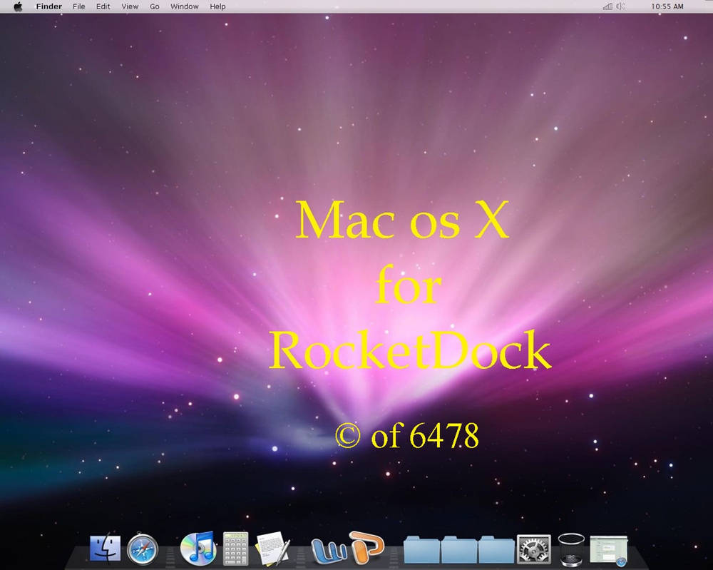 Mac os X for Rocket Dock by 6478 on DeviantArt