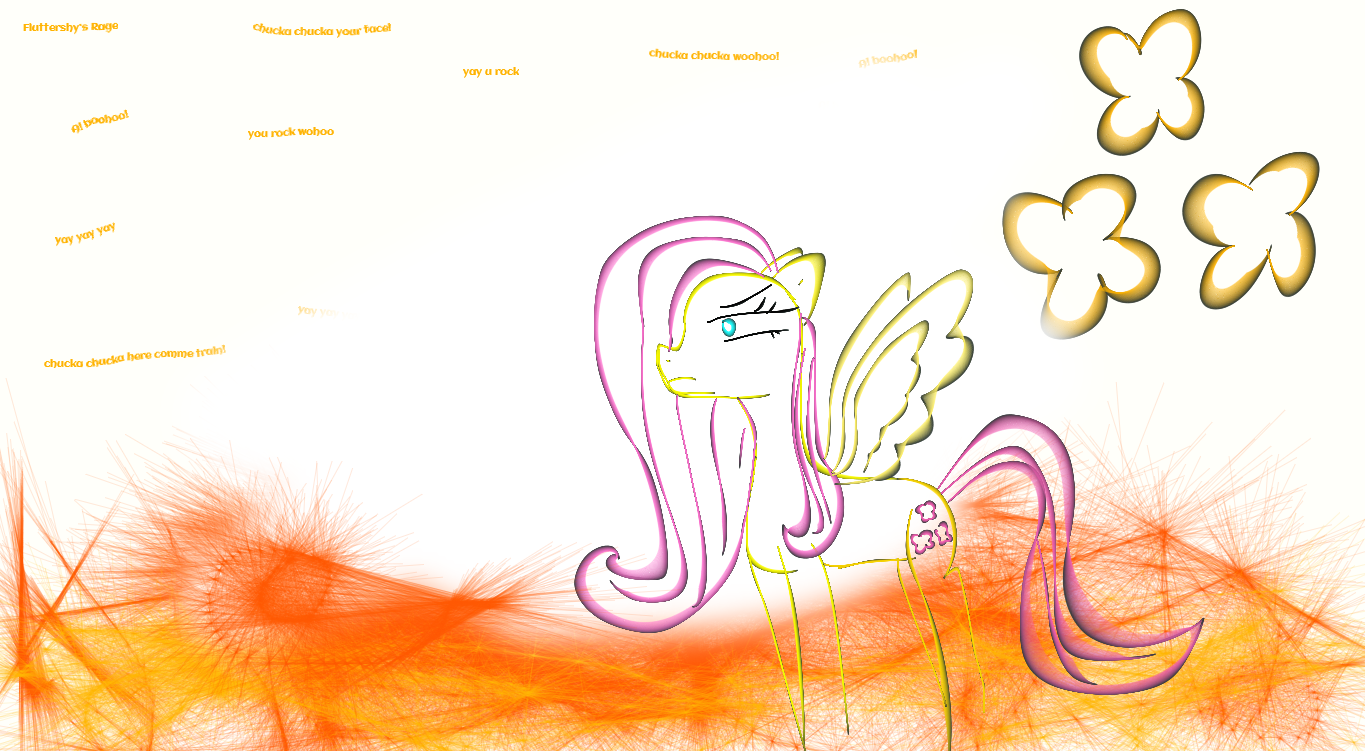 Fluttershy's Rage by pinkamenadianepielol on DeviantArt