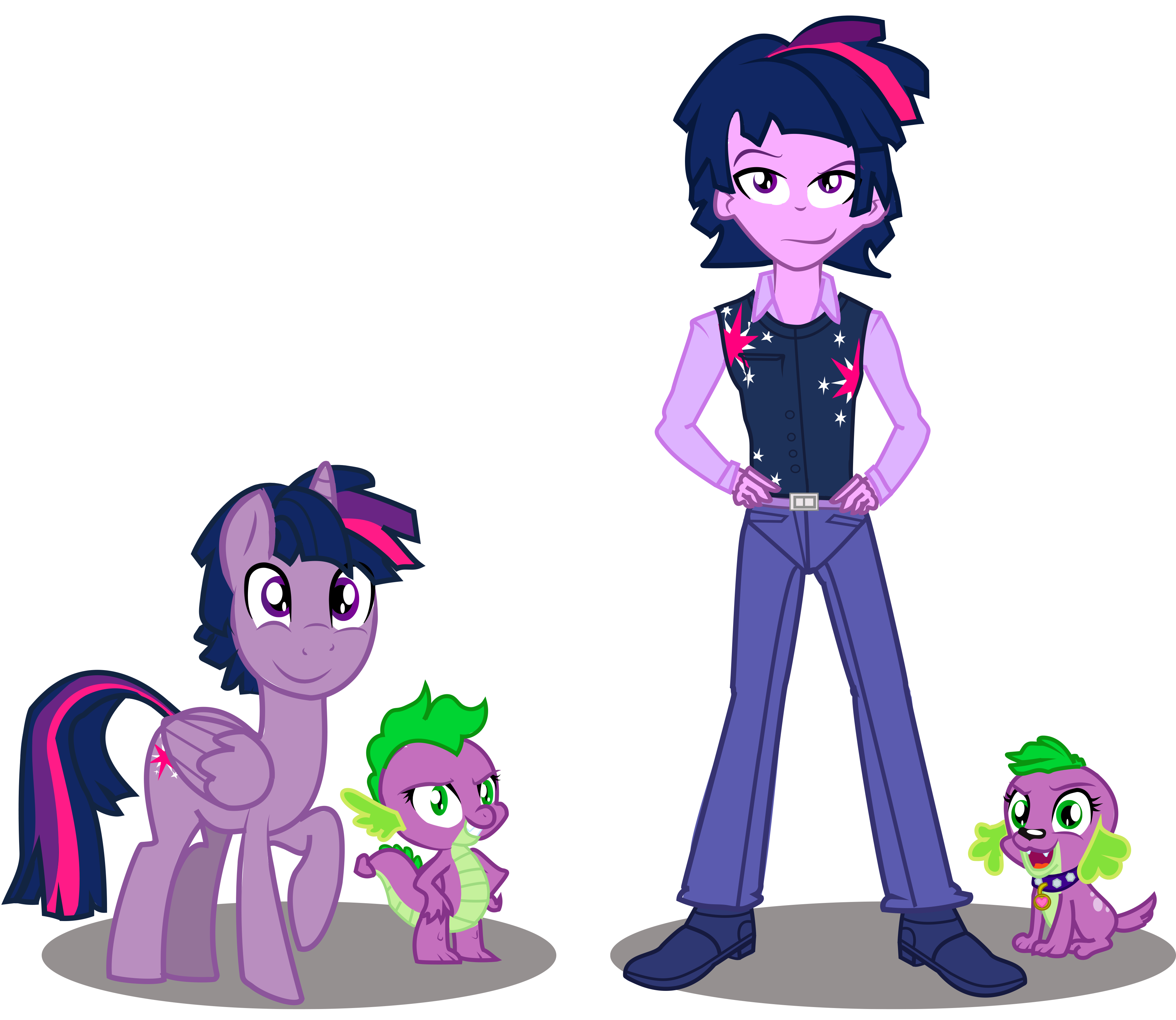 Prince Dusk Shine and Barbara version by UrhangrZerg on DeviantArt