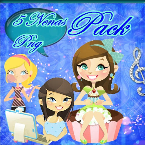 Pack de 5 nenas PnG by Ilseeditions12 on DeviantArt