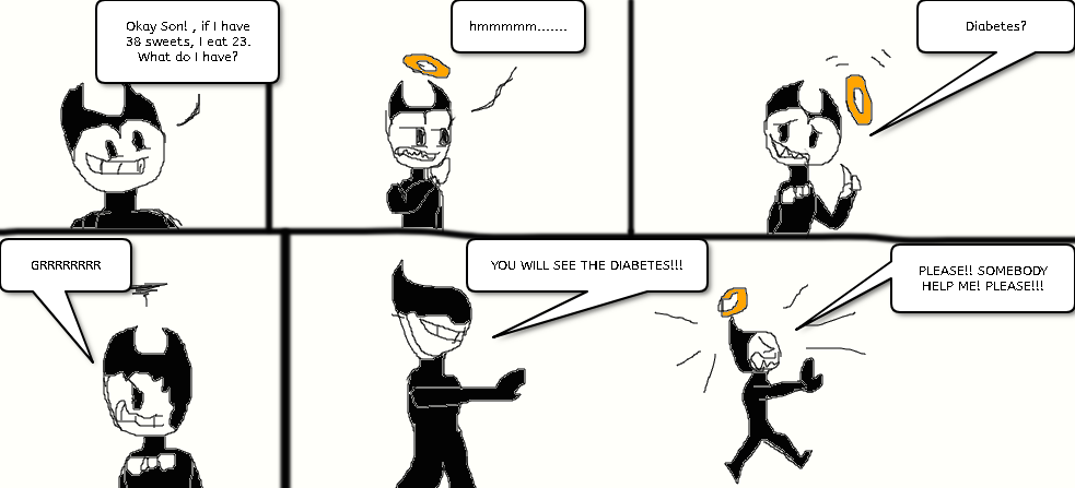 Comic, Junior and his Father Bendy by JrAngelDevilComicsrA on DeviantArt