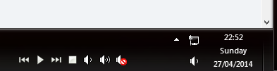 Windows taskbar media controls. by jammo2k5 on DeviantArt