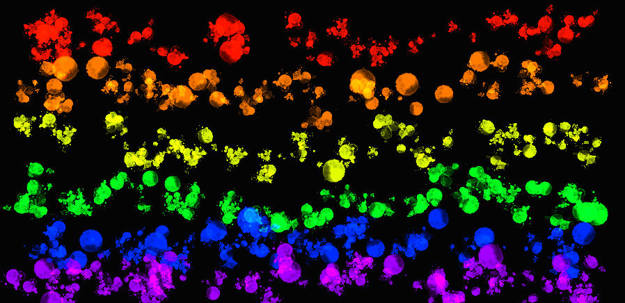 Rainbow Splatter Paint by gymnast267 on DeviantArt