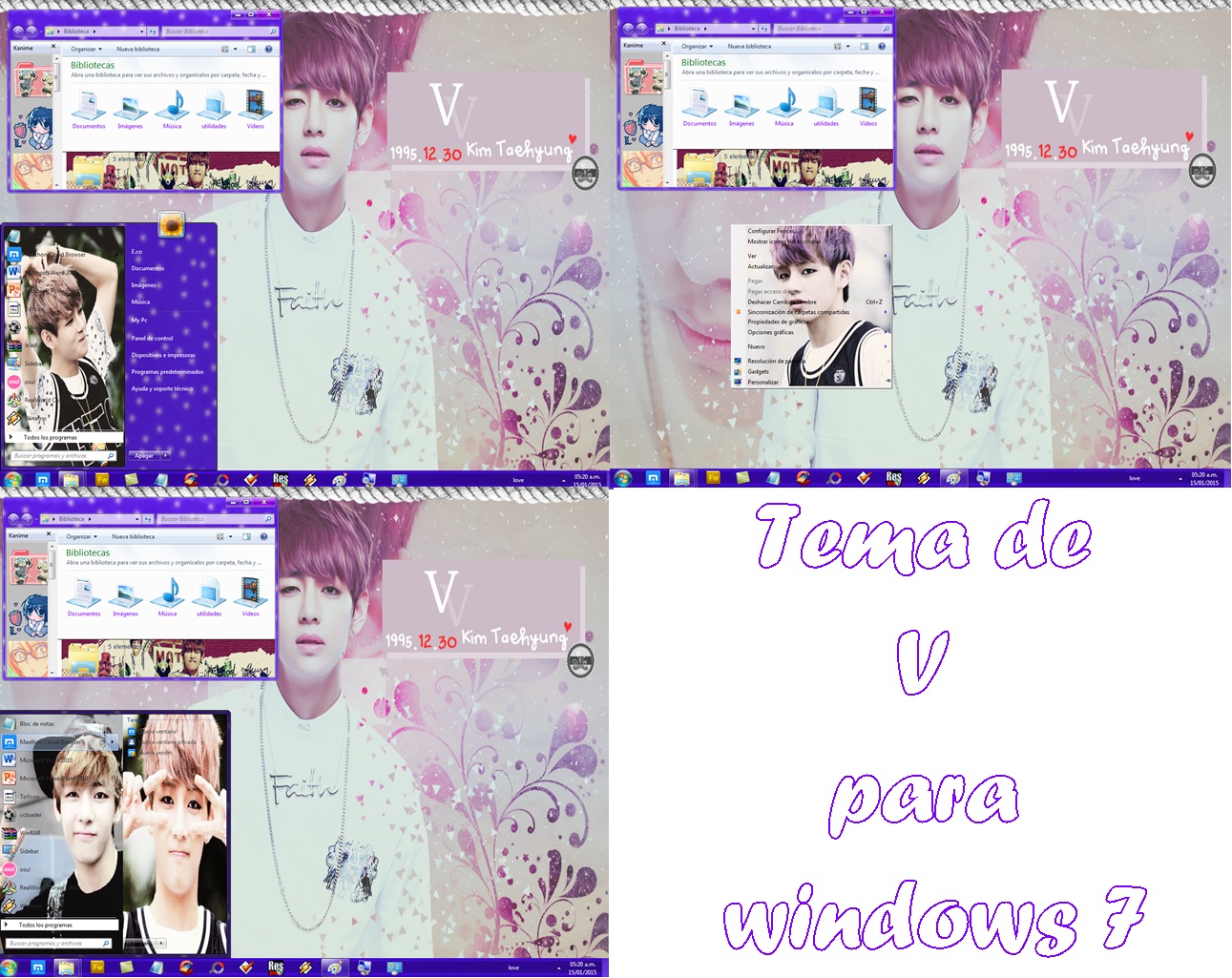 Tema kpop de V de BTS by KpopVN on DeviantArt