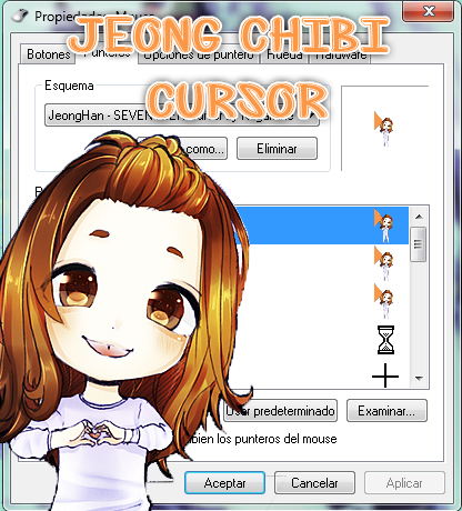 JeongHan CHIBI cursor by Kagamine Tutos by KpopVN on DeviantArt