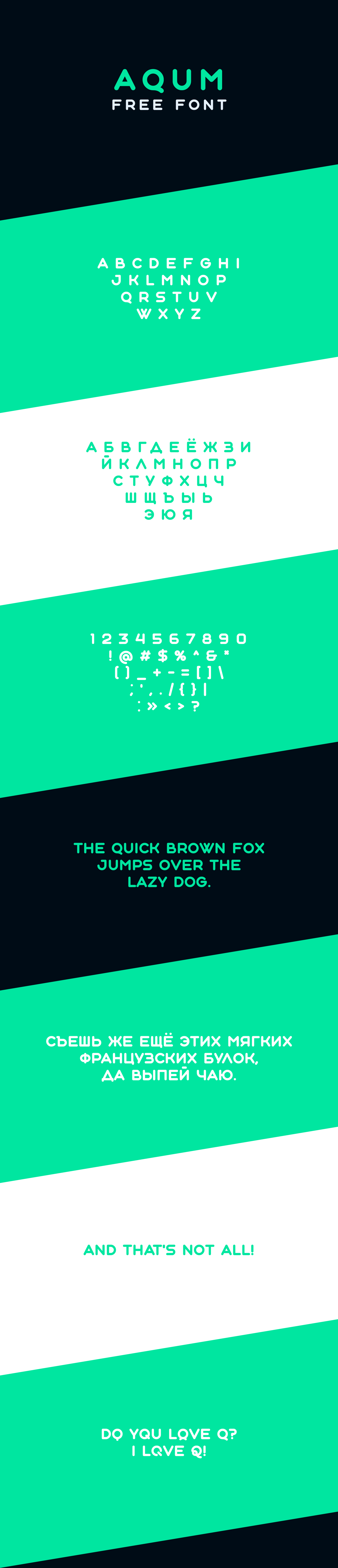 Aqum free font by fontsrepo on DeviantArt