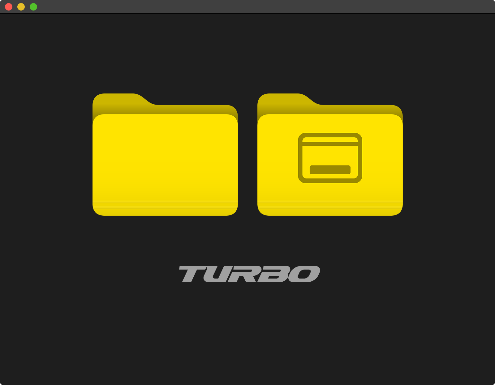 Turbo Folder Icon Big Sur Style by mamohida on DeviantArt