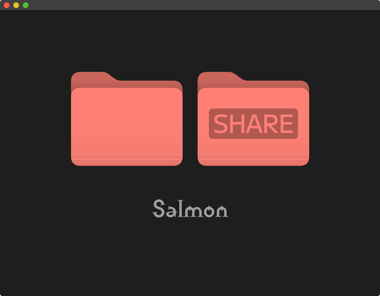Salmon Folder Icon Big Sur Style by mamohida on DeviantArt