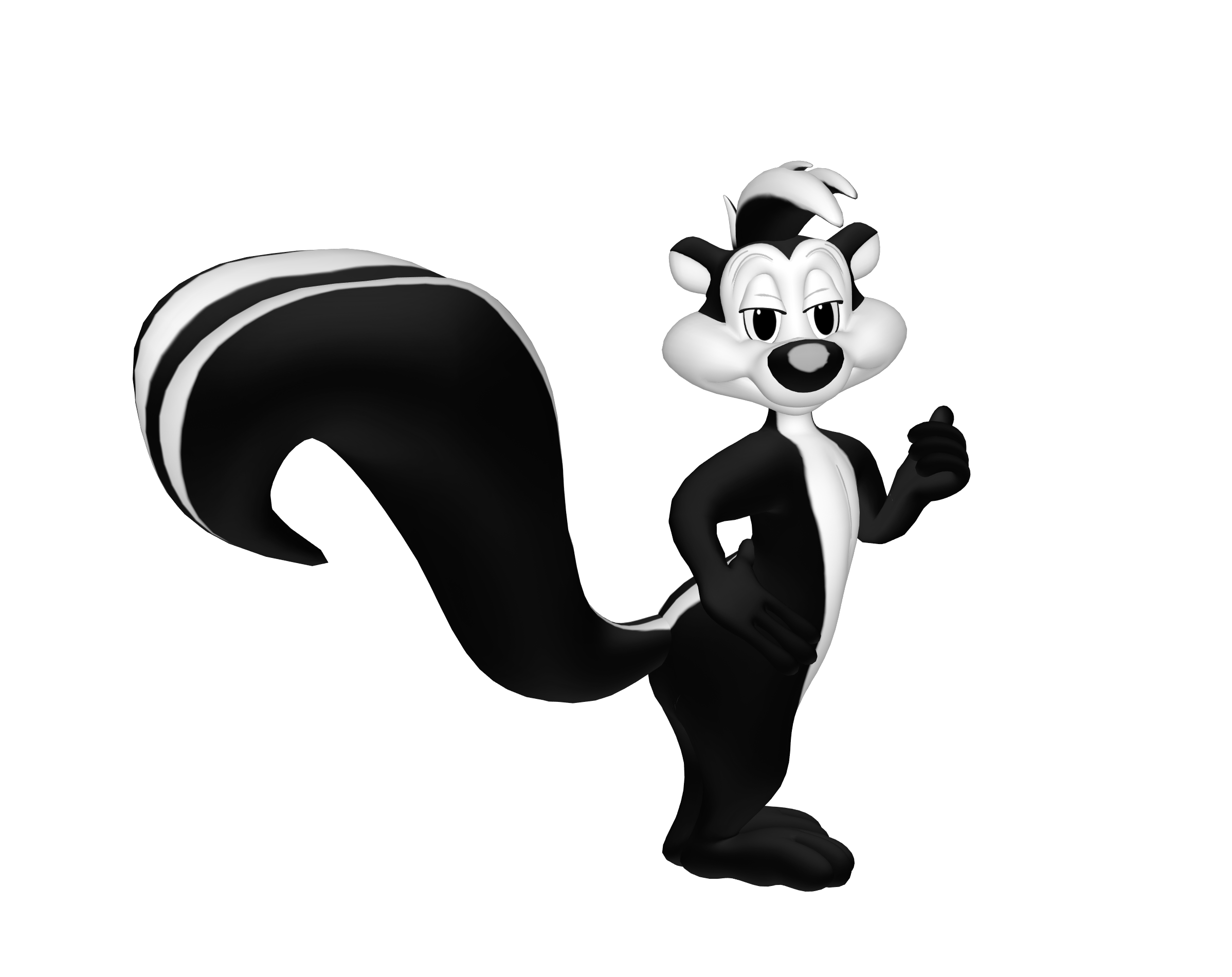 Pepe Le Pew (XPS Model) by ThePervertedXnaArt on DeviantArt