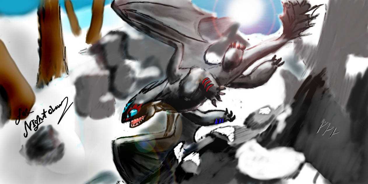 NightClaw -SNOW!!!- XD by keithcatdragon on DeviantArt